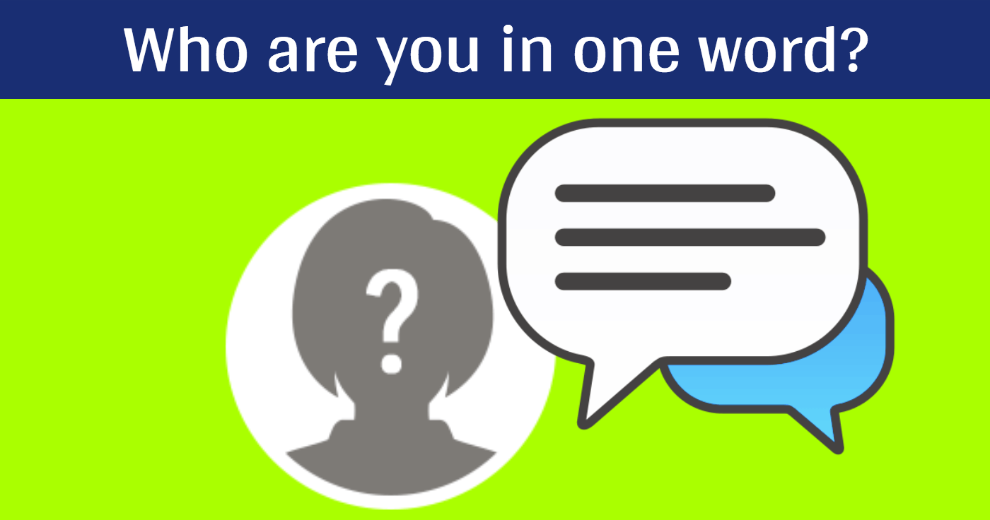 Who are you in one word?- Take the quiz