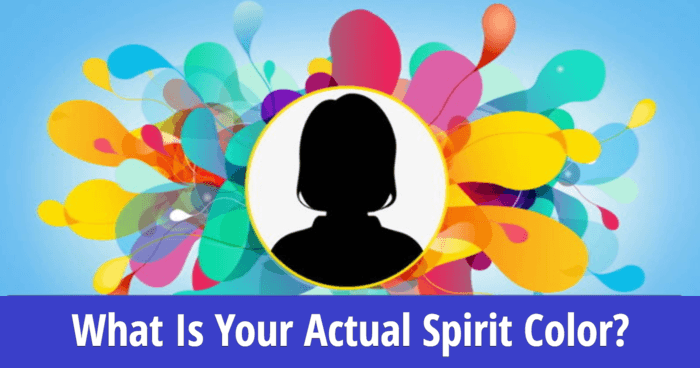 What Is Your Actual Spirit Color?- Take the quiz