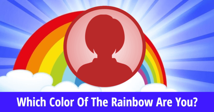 Which Color Of The Rainbow Are You?- Take the quiz