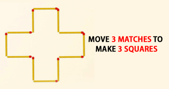 Can You Solve These 10 Matchstick Puzzles From Our Childhood?- Take the ...