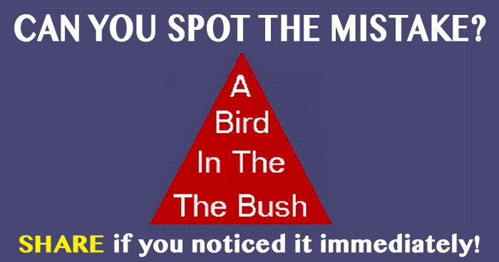 Can You Spot The Mistake?- Take the riddle